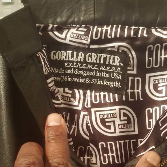 Gorilla Gritter | Pants | Authentic Gorilla Gritter Leather Pants ...
